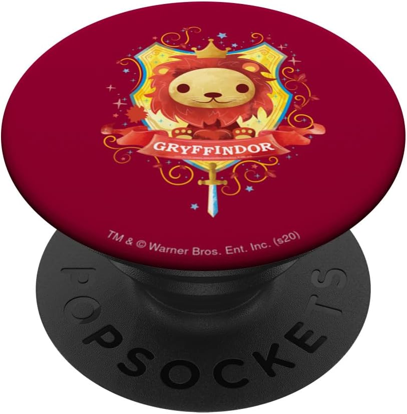 Amazon.com: Harry Potter Watercolor Gryffindor Crest PopSockets ...