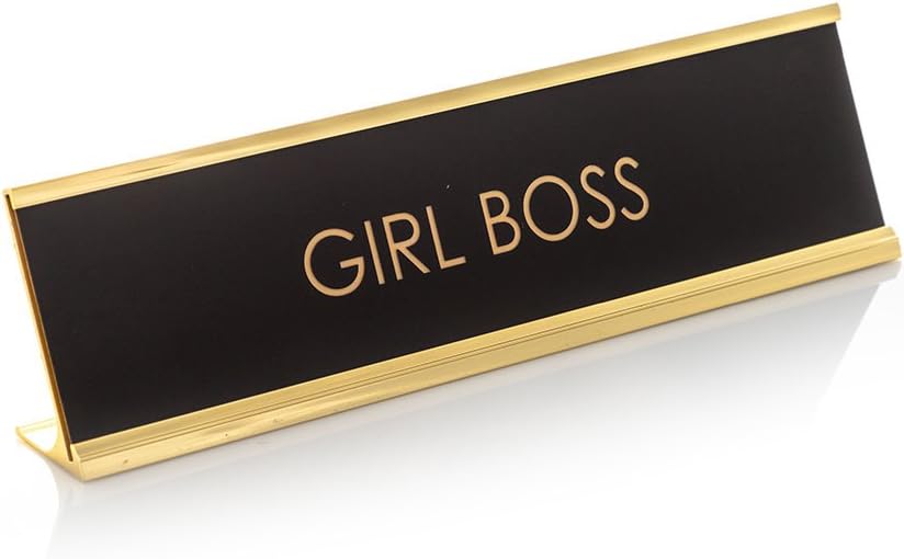 Amazon.com: Boss Babe Nameplate Desk Sign : Office Products