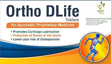 ORTHO D LIFE TAB, Strip of 10 tablets, Renowned Ayurvedic medicine with ...
