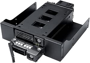 Amazon.com: Kingwin 5.25" Bay Backplane Mobile Rack Enclosure for 2 x 2 ...