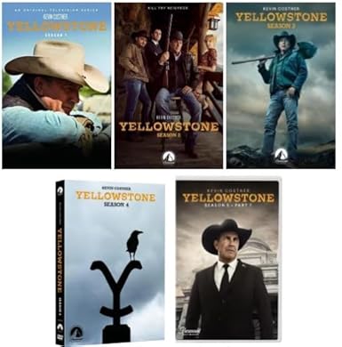 Amazon.com: Yellowstone: Seasons 1-5 Complete Collection [DVD] : Kevin ...