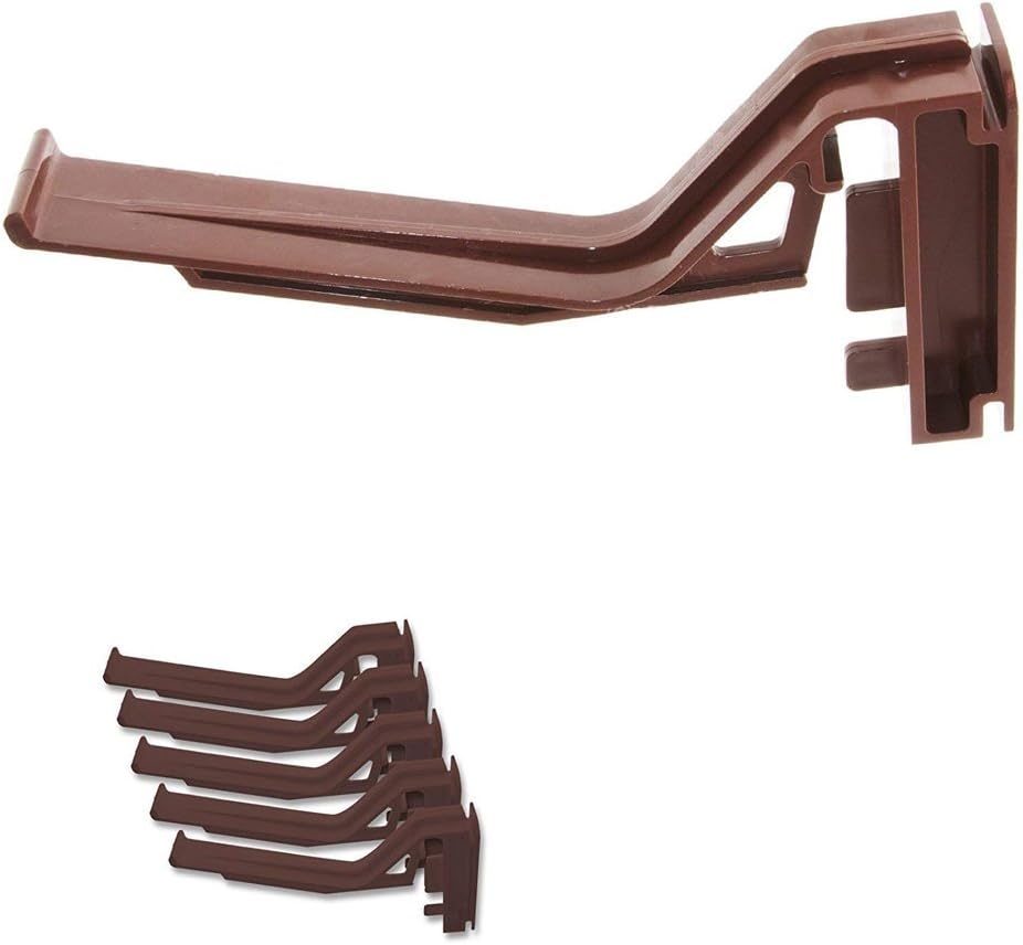 Amazon.com: 5 x Chocolate Brown Eurocell CRS-8207 Conservatory Gutter ...