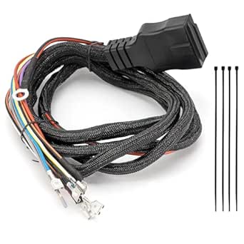 Amazon.com: 26347 26377 11 Pin Plow Side Light Wiring Harness 3 Plug ...