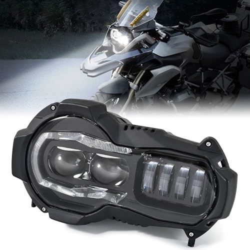 Amazon.com: VEISUTOR LED Headlights Assembly for R1200GS 13-18, LED ...