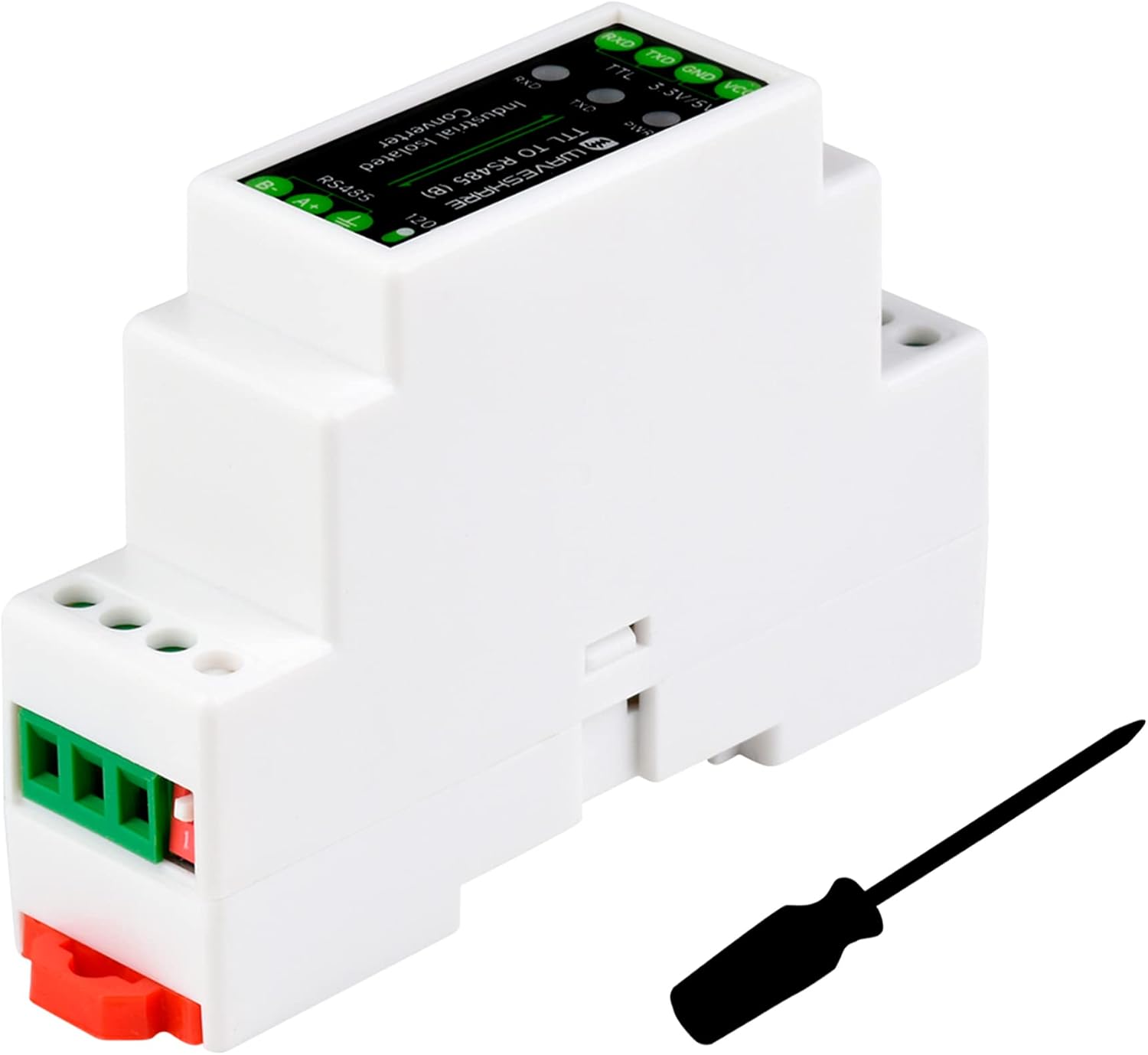 Amazon.com: Galvanic Isolated Rail-Mount TTL to RS485 Converter Adapter ...