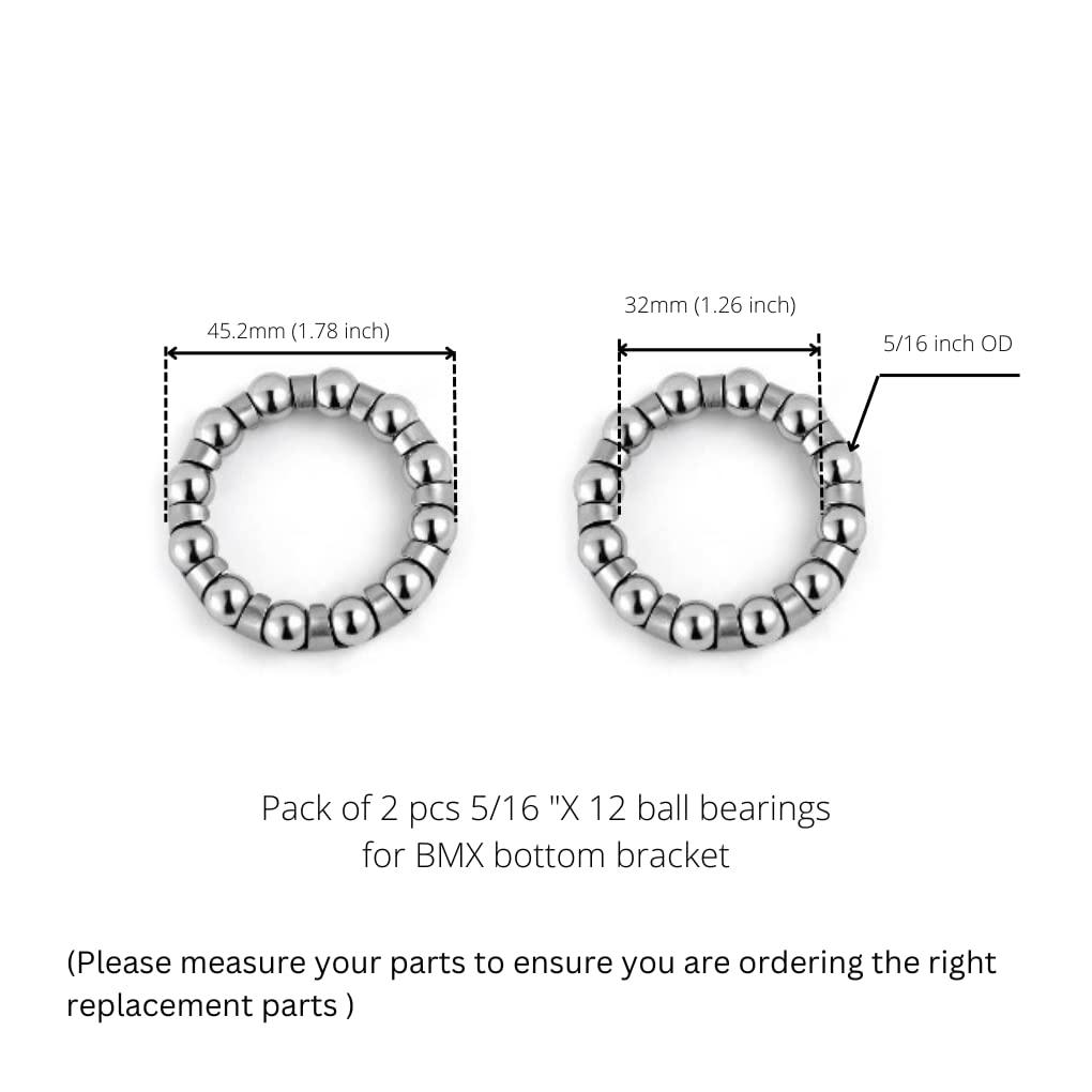 Snapklik.com : Pack Of 2 Replacement Ball Bearing Retainer Cages For ...