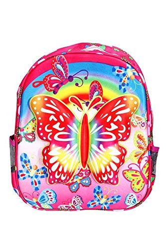 Buy Whitecloud TRANSFORMING HOMES® Kid's Polyester Butterfly School Bag ...