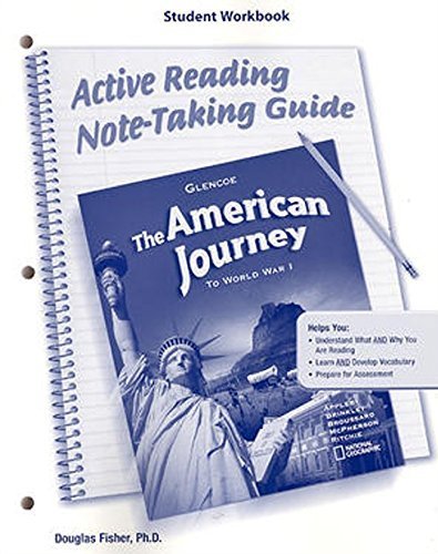 The American Journey To World War I, Active Reading Note-Taking Guide ...