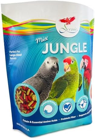 Amazon.com : Scenic Mix Jungle Large Parrot Food - 3 lb Bag - 1" Bird ...