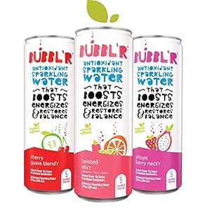 Amazon.com: BUBBL'R twisted elix'r, pitaya berry nect'r, and pomegranate acai refresh'r ...
