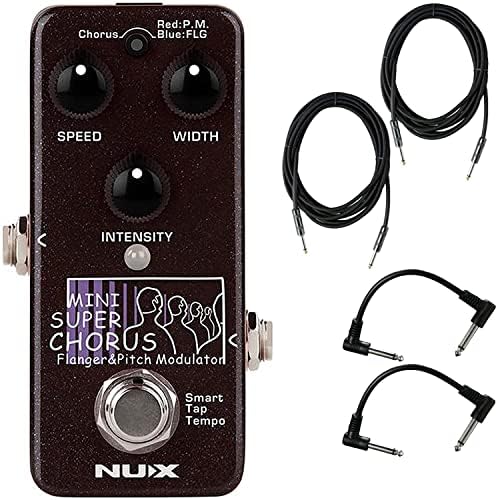 Amazon.com: NUX Mini SCF Super Chorus Flanger and Pitch Effects Pedal ...