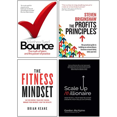 Scale Up Millionaire By Gordon McAlpine, Bounce By Matthew Syed, The ...
