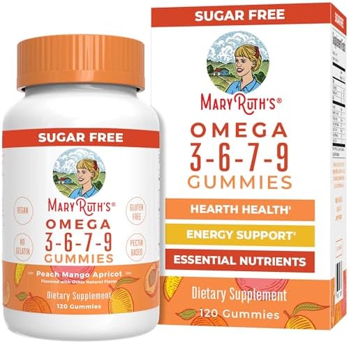 Amazon.com: Nature's Truth Vegan Omega 3679 Gummies | 50 Count | Peach ...