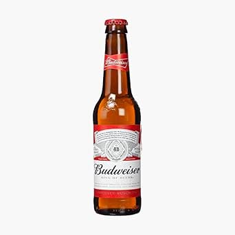 Budweiser - Cerveza Botella 33 cl : Amazon.es: Alimentación y bebidas