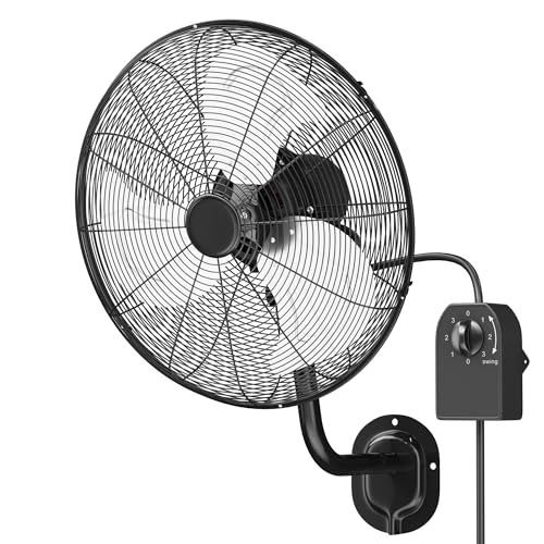 Amazon Best Sellers: Best Wall-Mounted Fans