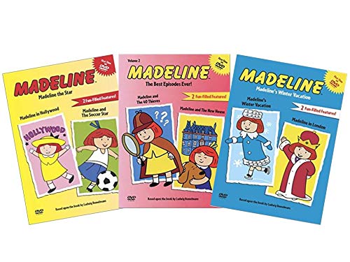 Amazon.com: Ultimate Madeline 6-Feature Cartoon DVD Collection ...