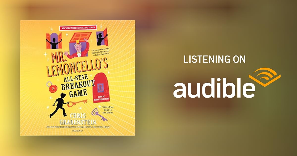 Mr. Lemoncello's All-Star Breakout Game Audiobook by Chris Grabenstein