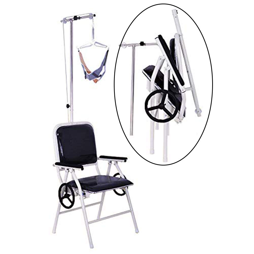 Buy Cervical Stretching Traction Chair, Foldable Cervical Traction ...