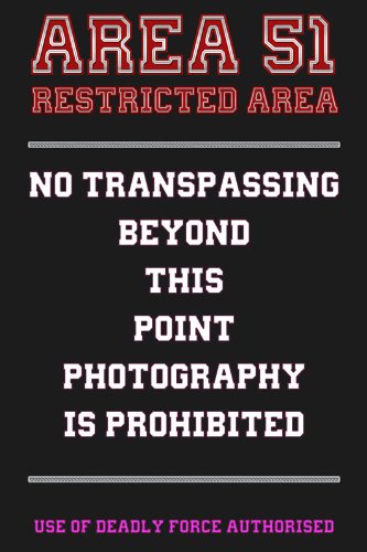 Art Emporio 'Restricted Area' Poster (Poster Paper, 30.48 cm x 45.72 cm ...