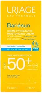 Uriage Bariésun Moisturizing Face Sunscreen SPF50+, 50ml - Very High ...
