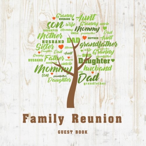 Amazon.com: Family Reunion Guest Book: Family Party Parent Relationship ...
