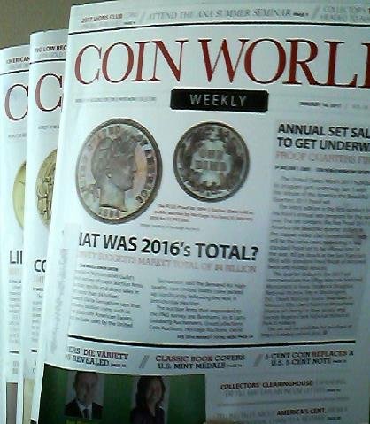 Coin World Magazine January 16th, 23th & 30th: Coin World Magazine ...
