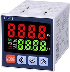 TCN4 PID Temperature Controller Meter Indicator Digital Programmable Thermostat Display SSR ...