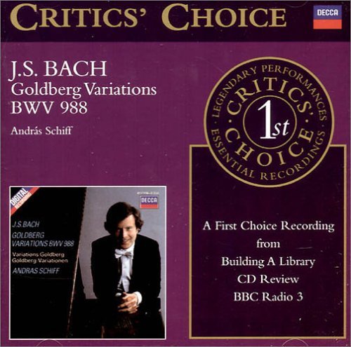 Goldberg Variations (Schiff): Amazon.co.uk: CDs & Vinyl