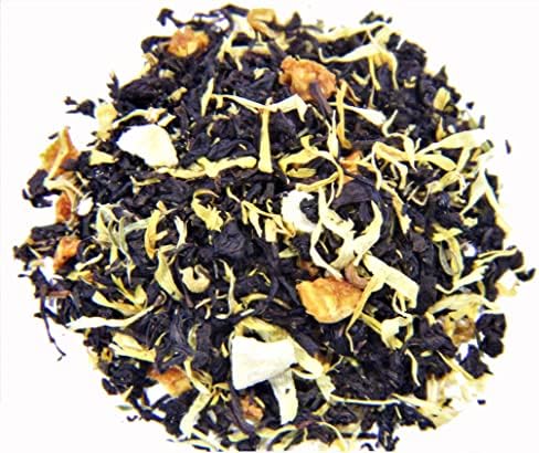 Amazon.com : Nelson's Tea - Peaches & Cream - Black Loose Leaf Tea ...