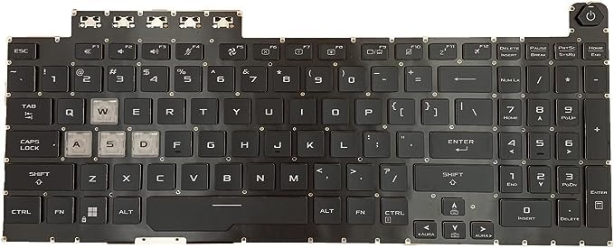 AMBE IT Products Laptop Replacement Keyboard Compatible with ASU TU ...