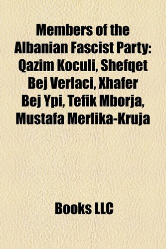 Buy Members of the Albanian Fascist Party Book Online at Low Prices in ...