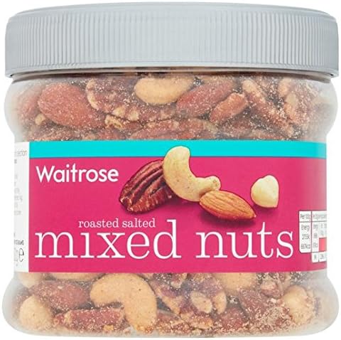Waitrose Roasted Salted Mixed Nuts 400g : Amazon.co.uk: Grocery