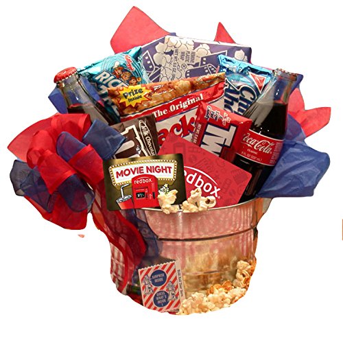 Amazon.com : Coke, Snacks and Movies Gift Basket : Grocery & Gourmet Food