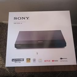 Amazon.com: Sony UBP-X700 4K Ultra HD Blu-ray Player with Dolby Vision ...