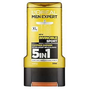 Amazon.com: L'Oreal 5In1 Men Expert Invincible Sport - Revitalizante para después del deporte ...