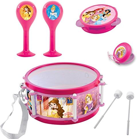 Amazon.com: Lexibook Disney Princess, Cinderella, Belle - Set of 7 ...