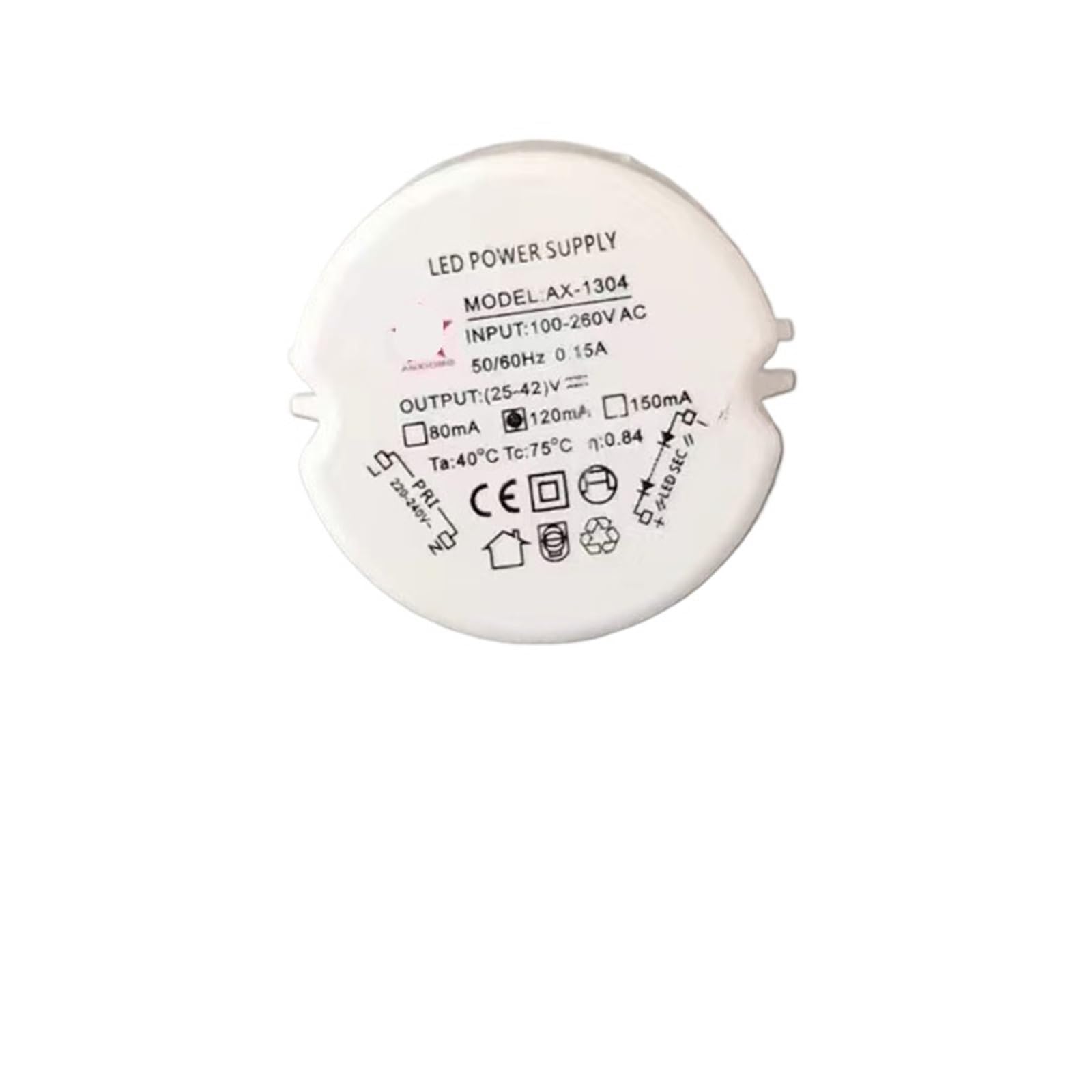 Buy Circular LED Constant Current Drive Power Supply NVC Track ...