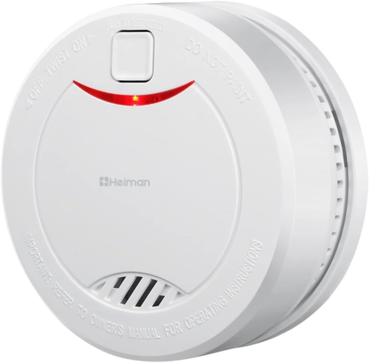 HEIMAN Détecteur de fumée, détecteur de fumée, appareil autonome avec ...