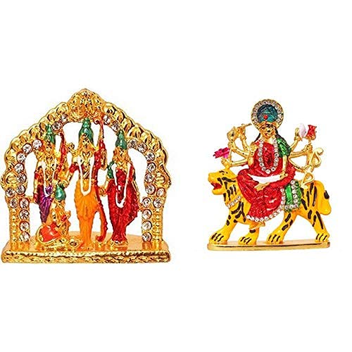 Buy Radhna Ram Darbar / Statue of Lord Rama, Sita, Lakshman and Hanuman ...