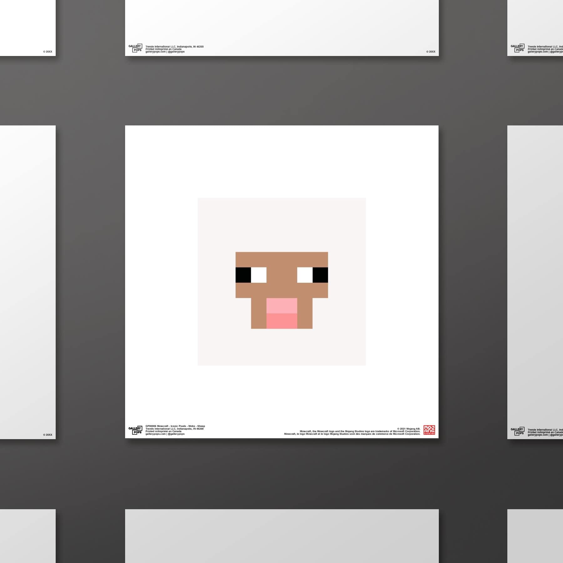 Minecraft Sheep Pixel Art