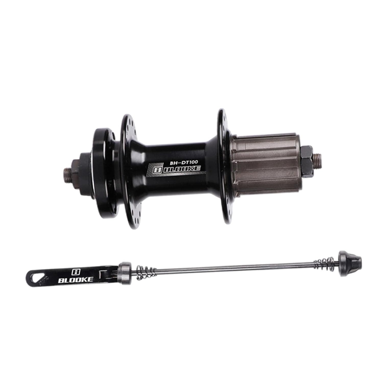 LYLA Disc Brake Hub Through Axle 36 Hole Quick Release 7-11 Speed Rear ...