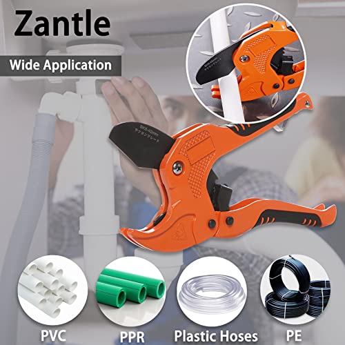 Snapklik.com : Zantlea Pipe And Tube Cutter, Ratcheting Hose Cutter One ...