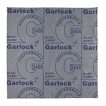 U-Turn Fasteners - Garlock 3400 Non-Asbestos Sheet 1/8 Thick - 12 x 12 ...