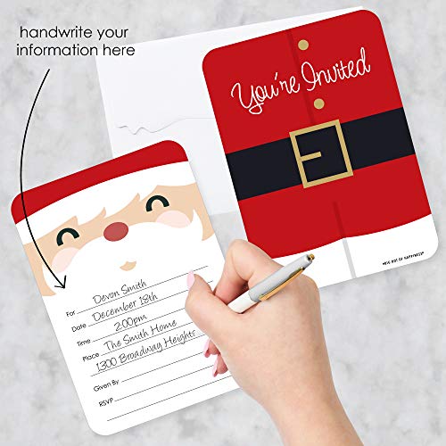 Snapklik.com : Big Dot Of Happiness Jolly Santa Claus - Shaped Fill-in ...