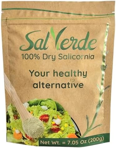 Amazon.com : Salt Substitute: Green Salt, 100% Dehydrated Salicornia ...