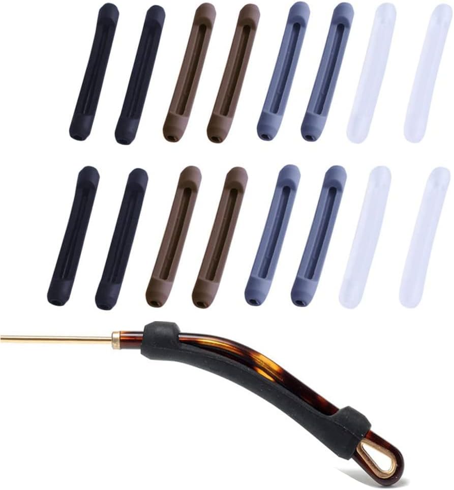 Amazon.com: GBSTORE 8 Pairs Soft Silicone Eyeglass Ear Cushions Glasses ...