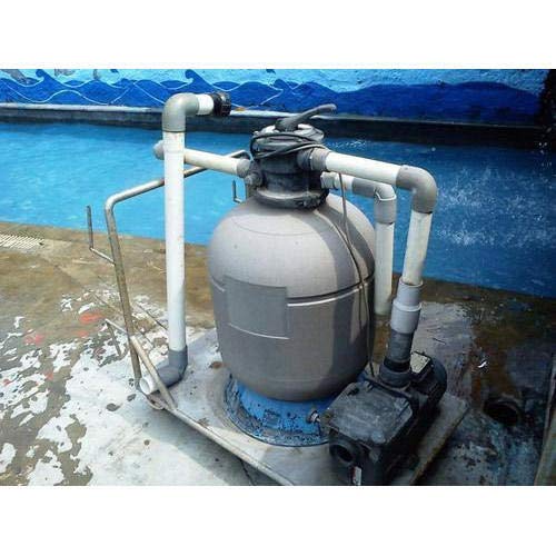 WATERTECH SYSTEMS Swimming Pool Filter 700mm dia With Sand & Multiport ...