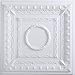 uDecor Regal Ceiling Tile (24" x 24") (White) - Decorative Tiles ...