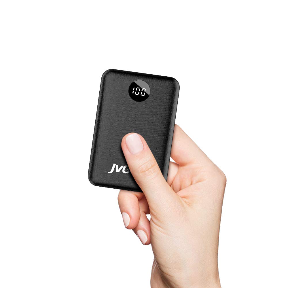 JVGoal Power Bank 10000mAh Ultra Slim Portable Charger LCD Digital ...