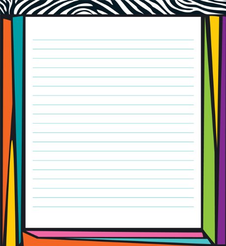 Amazon | Wild Style Notes Notepad | Carson-Dellosa Publishing Company ...